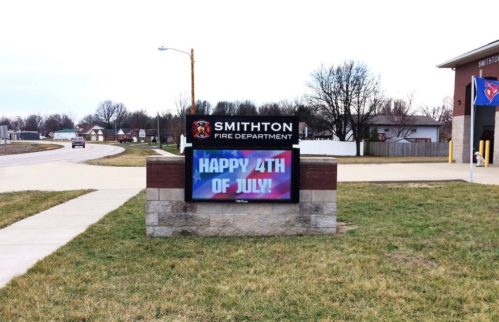 LED Displays Jenks | installing vinyl lettering